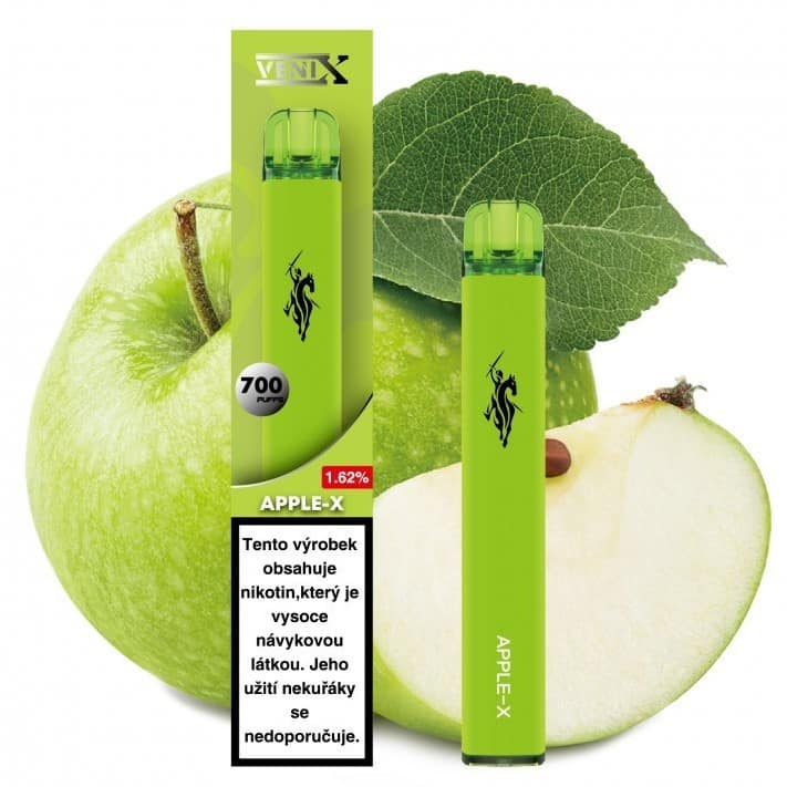 VENIX 700 Apple-X 18 mg- Jablko 1 ks za 5.70€€ - Fajkashop.sk
